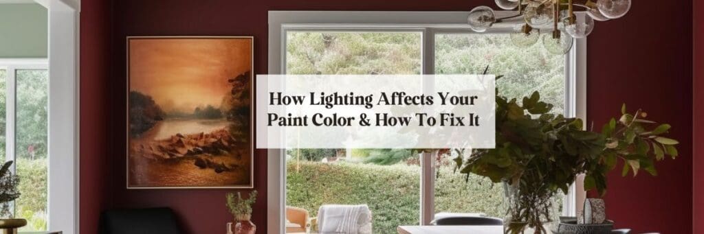 How Lighting affects Paint Color & How To Fix it - Color Caravan